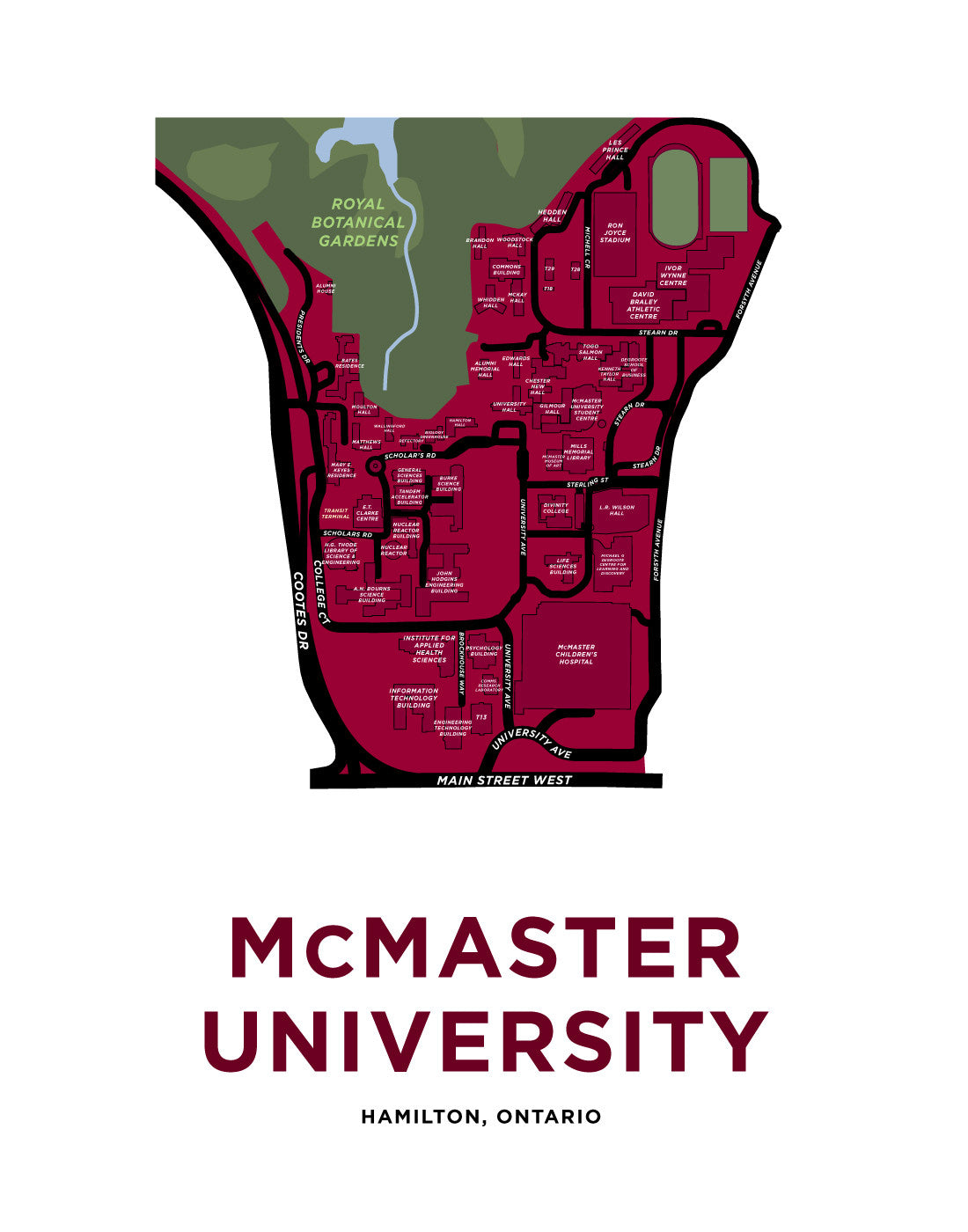 Mcgill University Campus Map