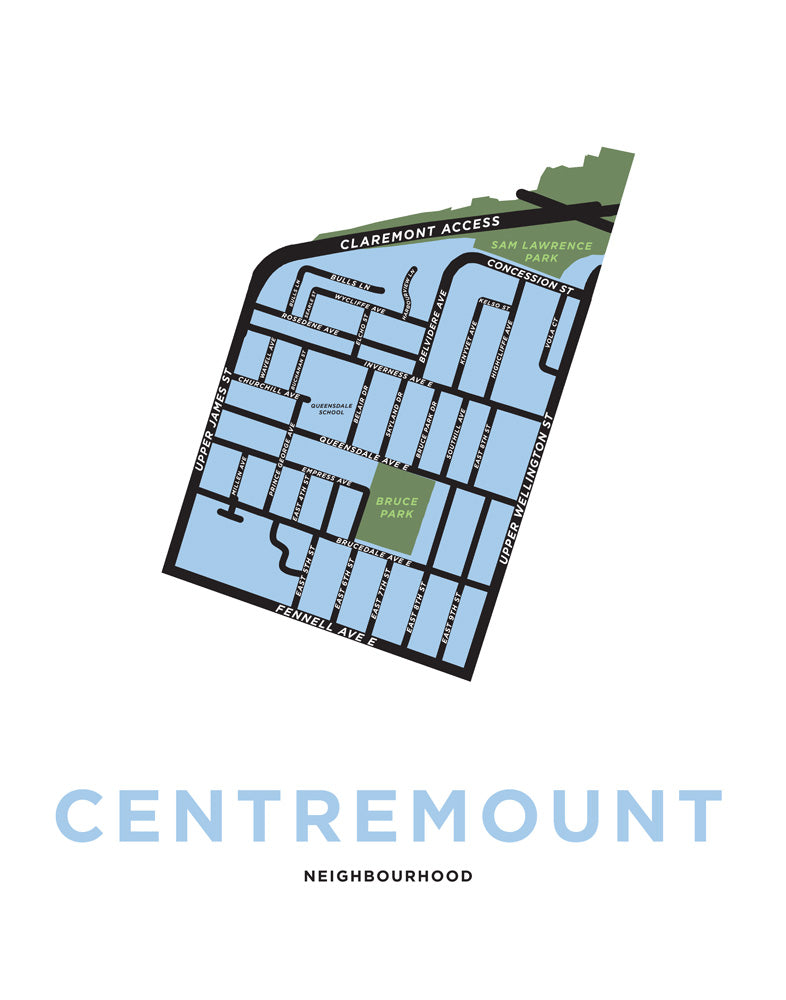 Hamilton Mountain Maps – Jelly Brothers