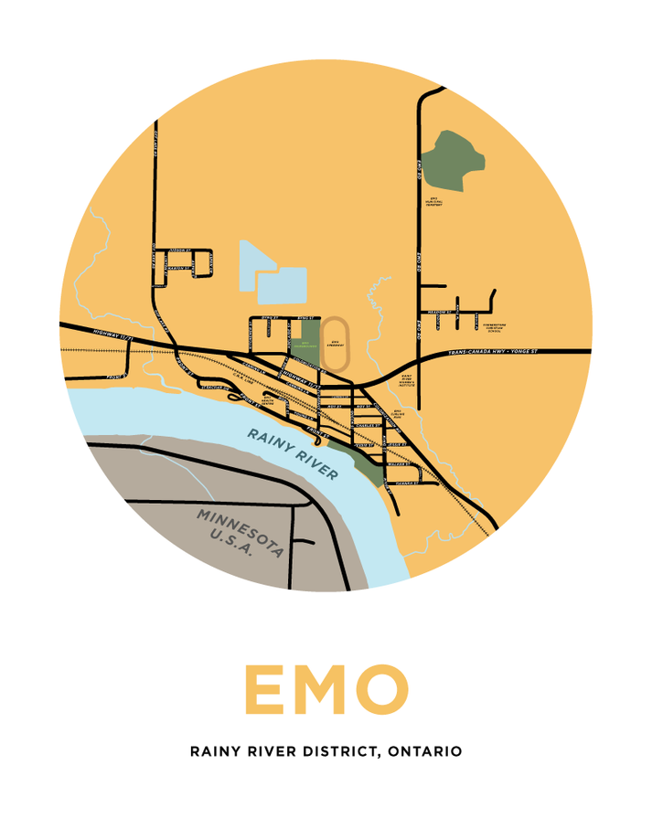 Emo Map Print – Jelly Brothers