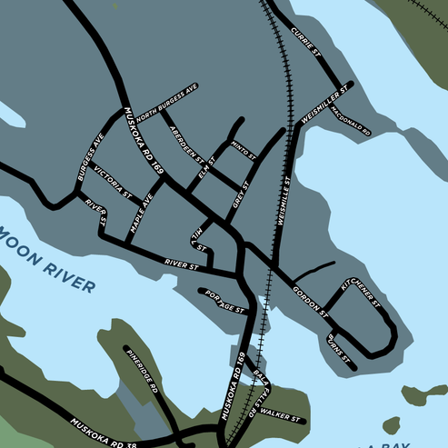 Bala Map Print – Jelly Brothers