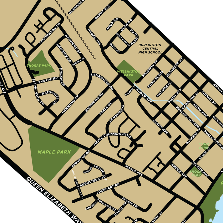 Maple Neighbourhood Map – Jelly Brothers