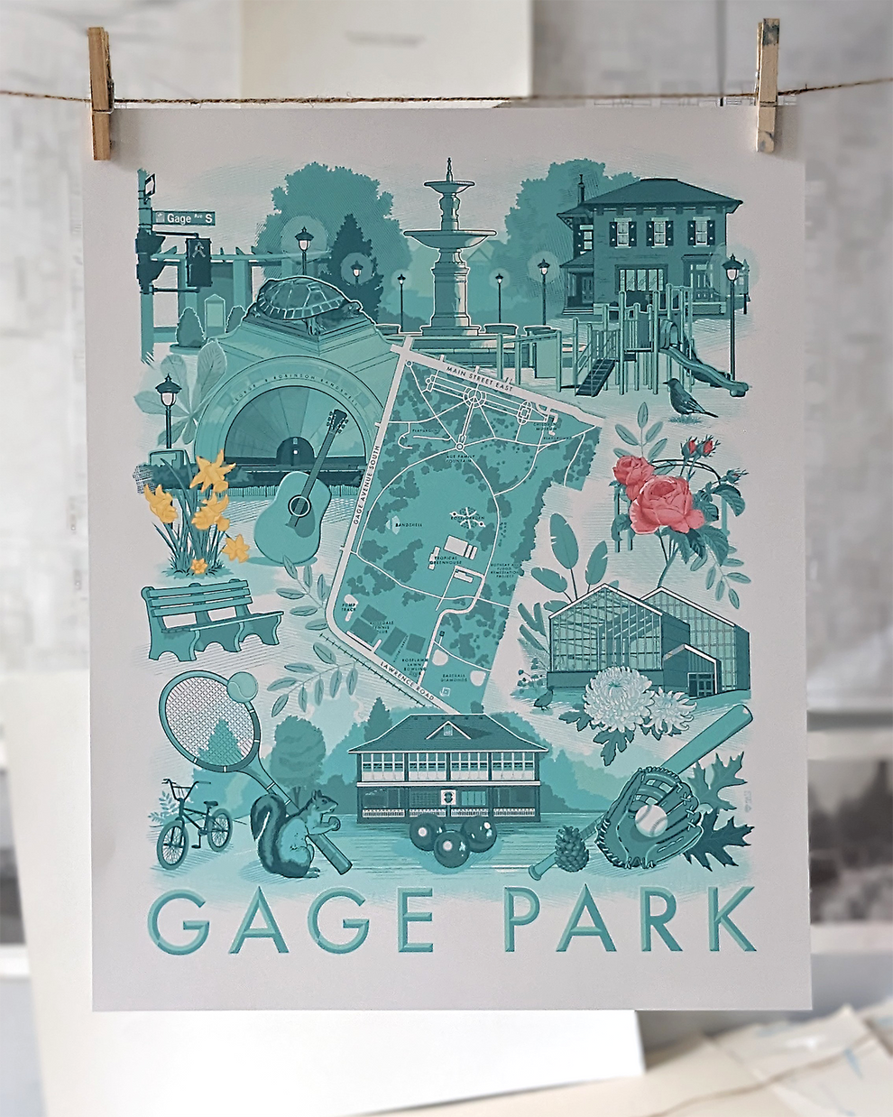 Gage Park Print – Jelly Brothers