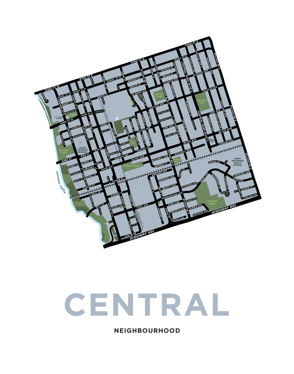 Oshawa Maps – Jelly Brothers