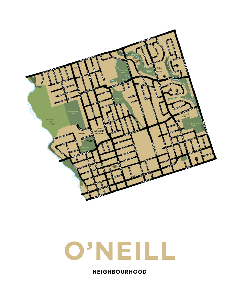 Oshawa Maps – Jelly Brothers