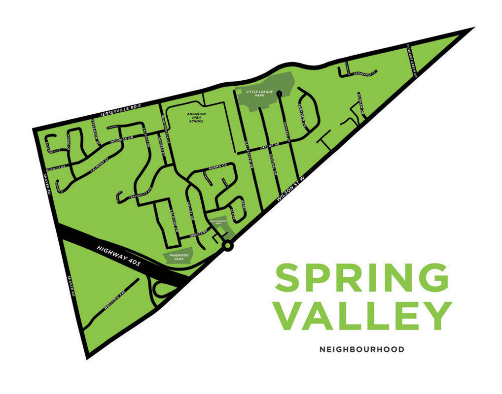 Spring Valley Map – Jelly Brothers