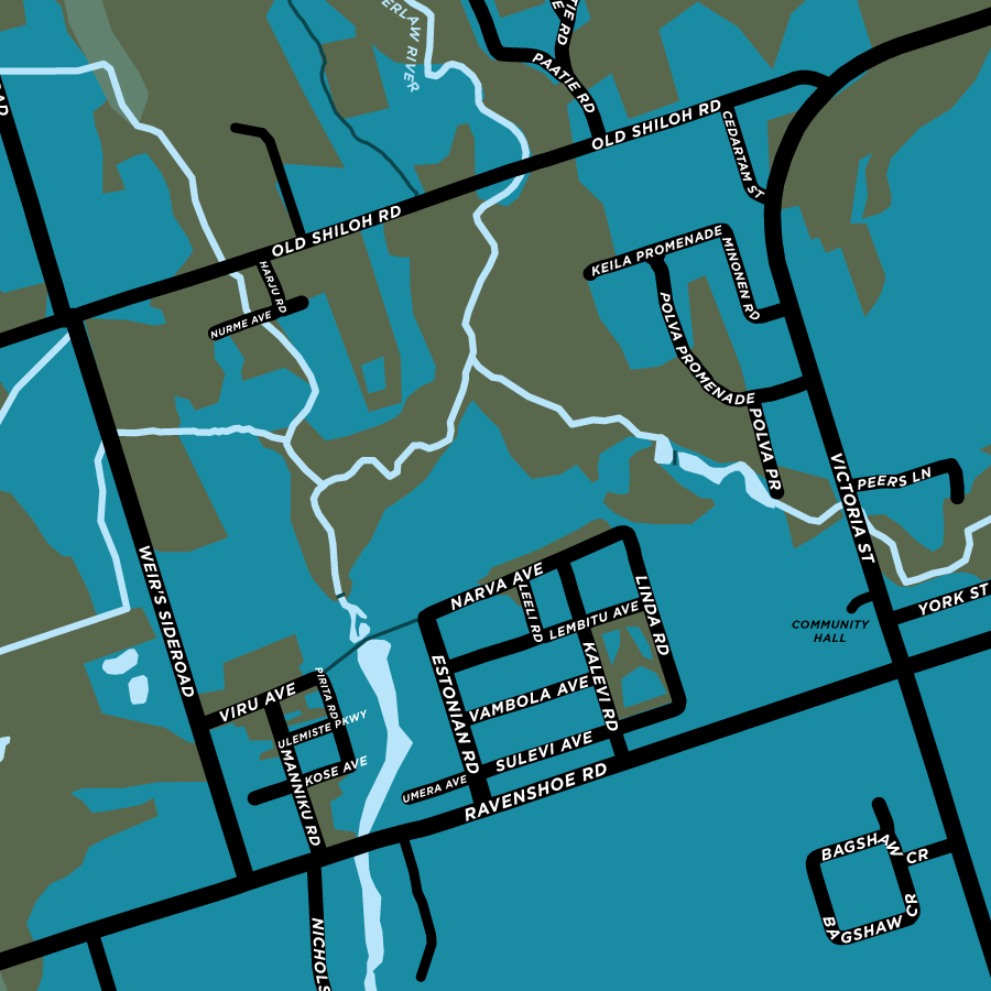Udora Map Print – Jelly Brothers