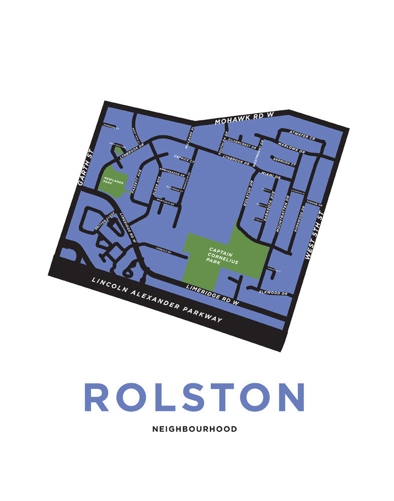 Rolston Neighbourhood Map – Jelly Brothers